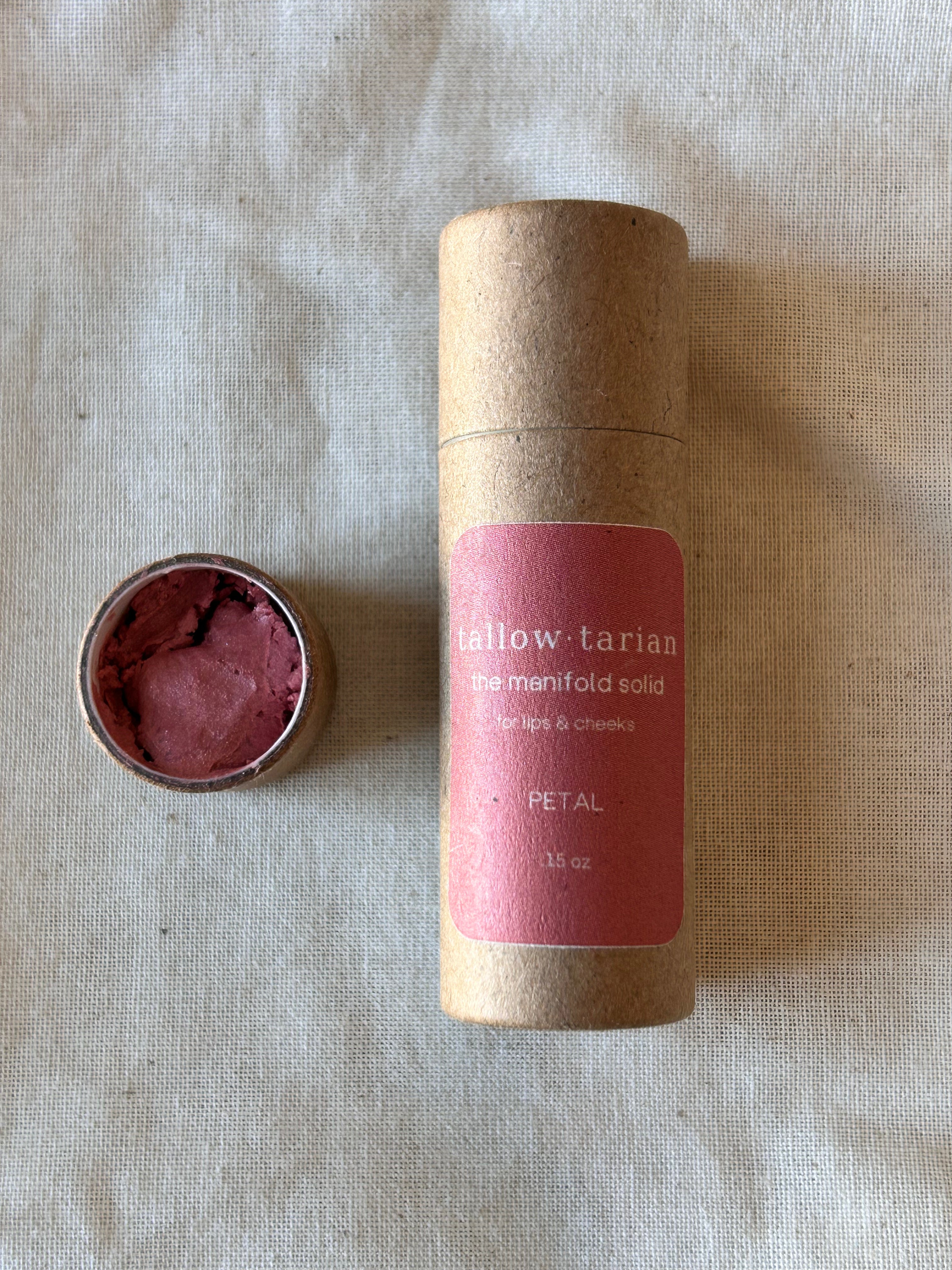 MANIFOLD LIP & CHEEK SOLID .15 oz push up tube – Simple Living Co.